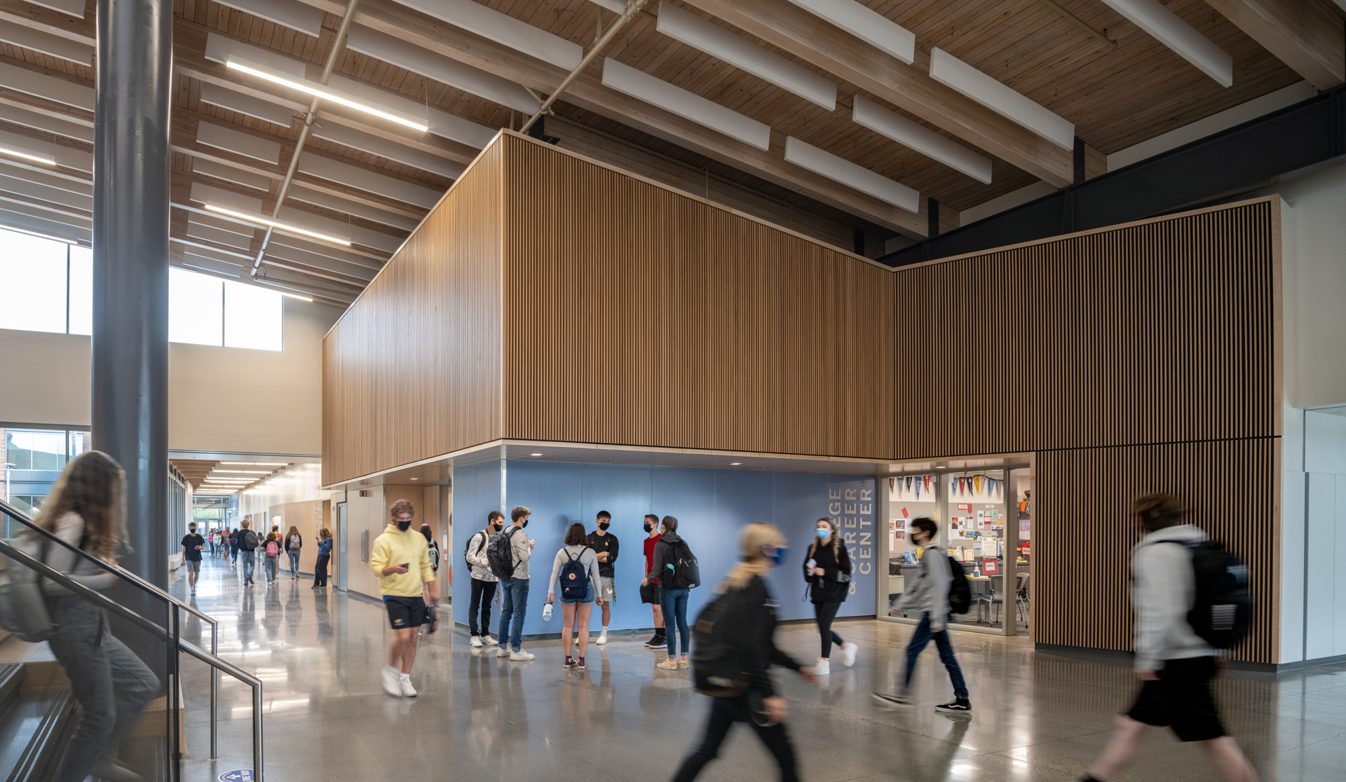 Stadium High School Interior