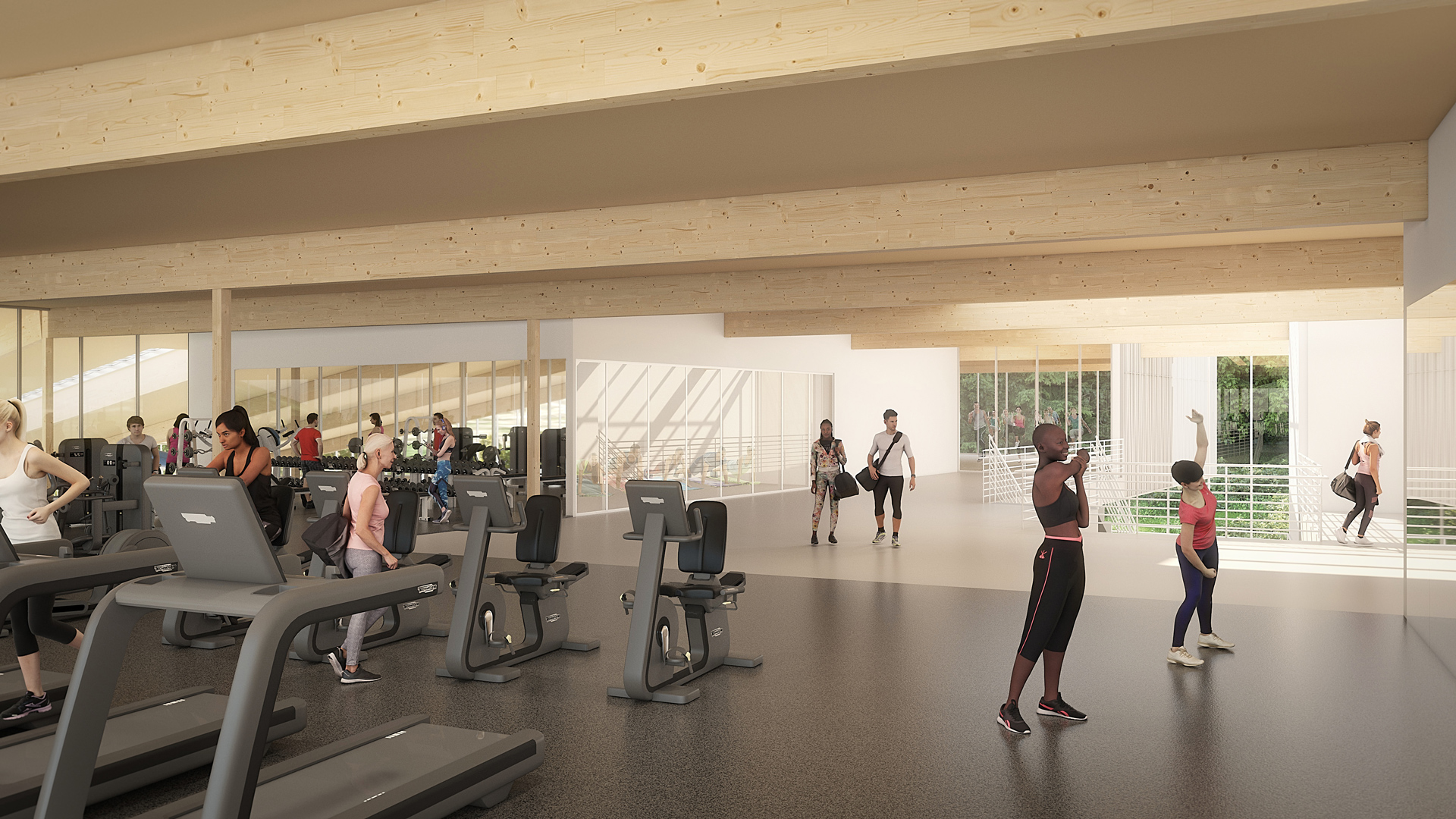 Camas Community Recreation Center Plan - Opsis Architecture