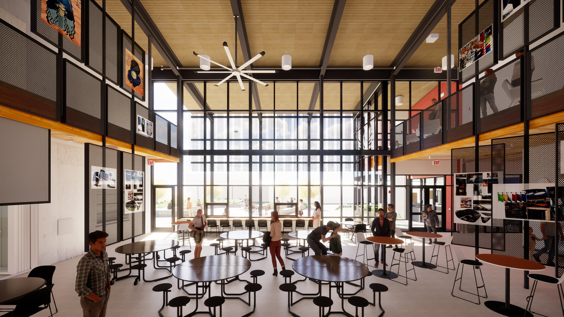 New Urban High School - Opsis Architecture