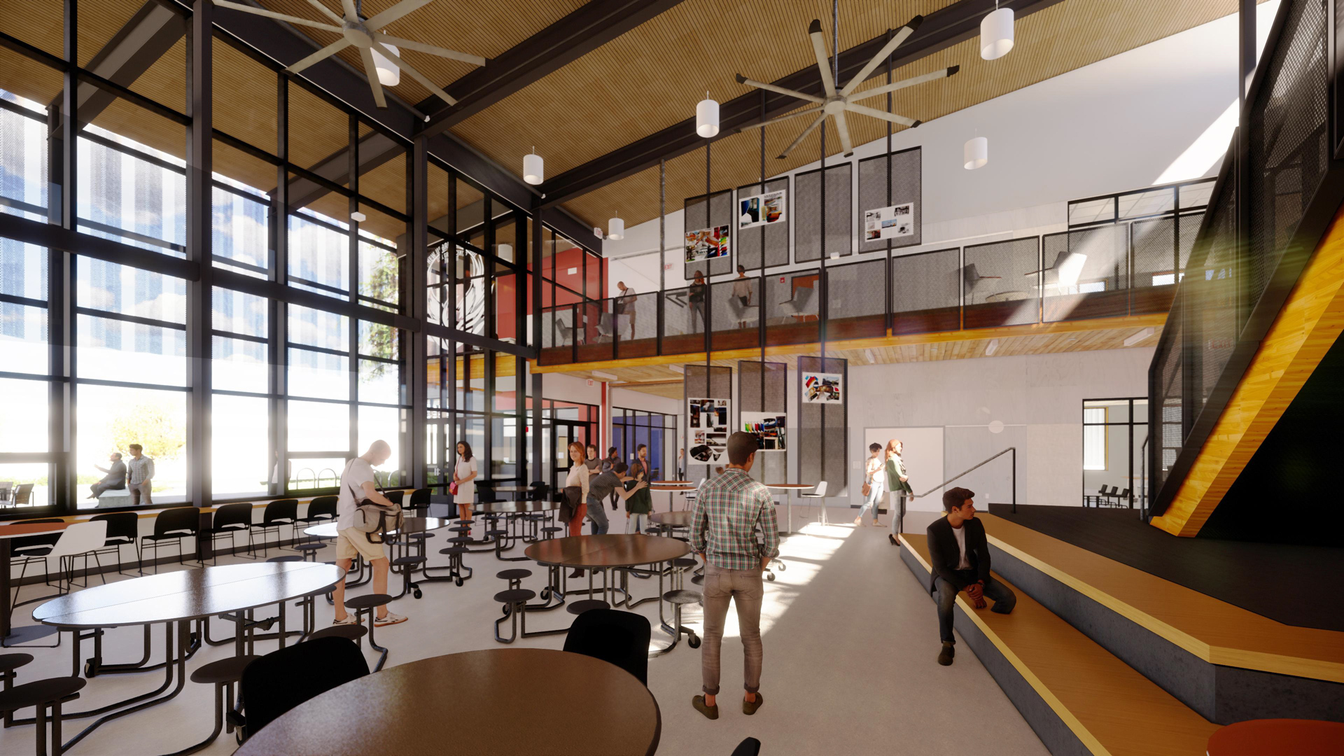 New Urban High School - Opsis Architecture