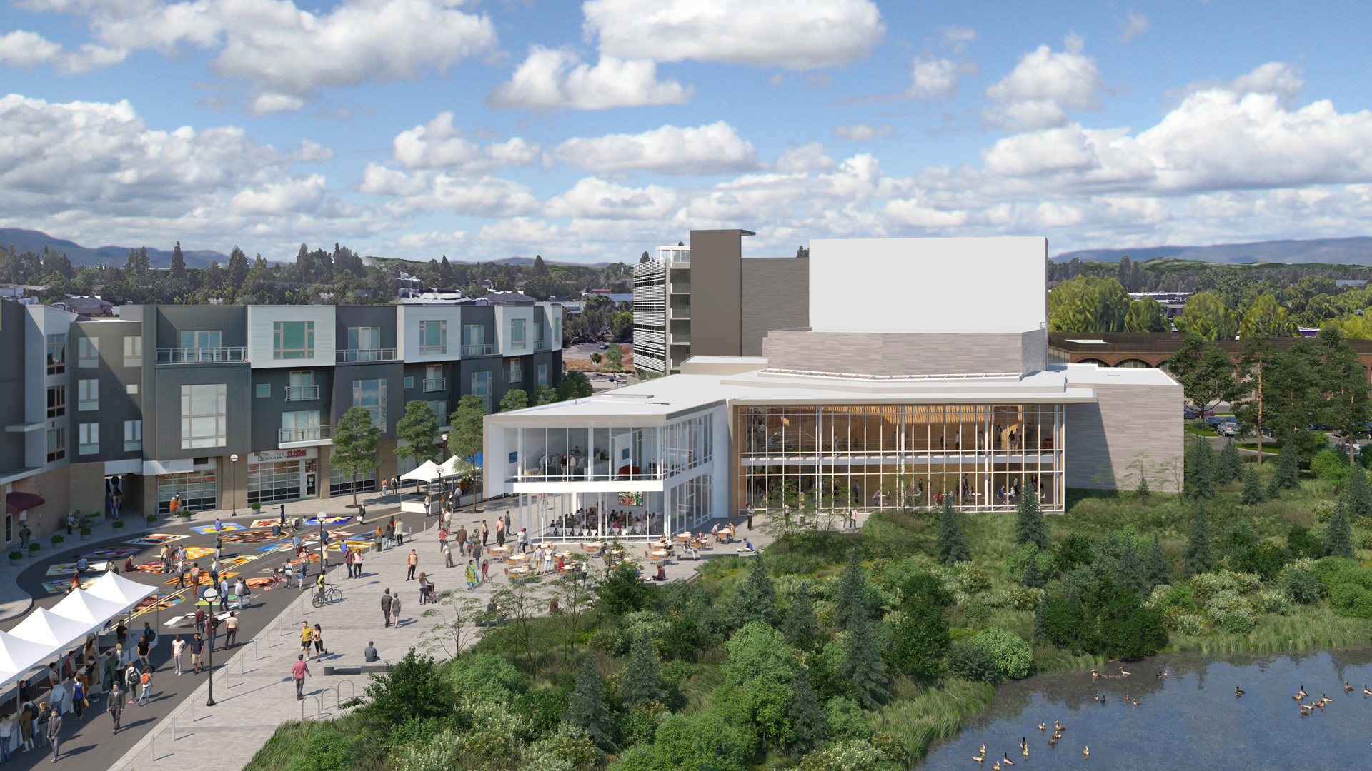 Patricia Reser Center for the Arts - Opsis Architecture