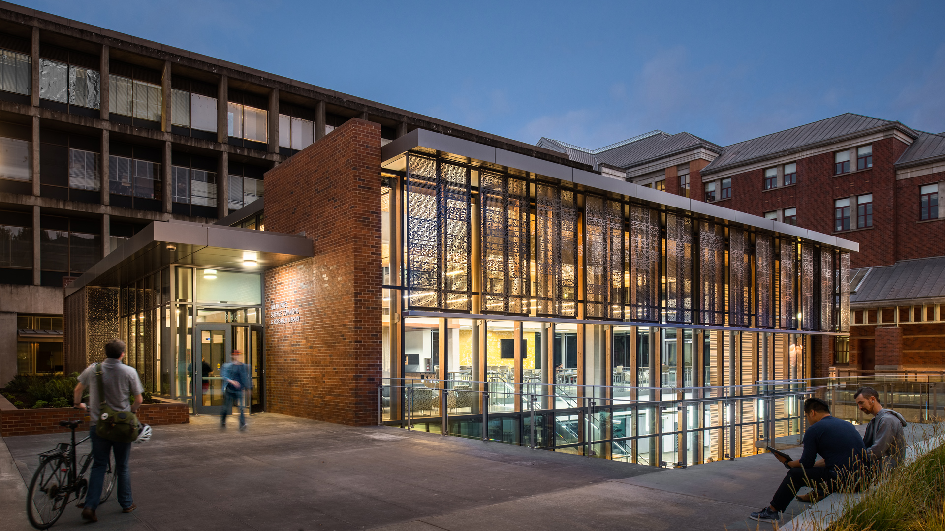 UO Allan Price Science Commons & Research Library - Opsis Architecture