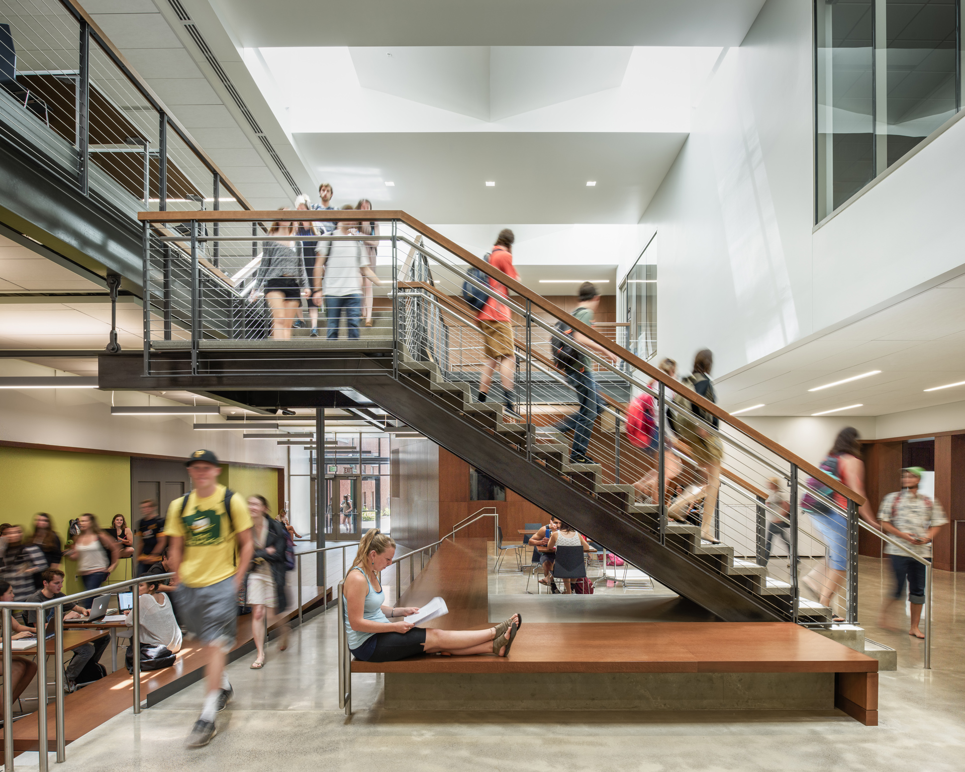 University of Oregon Straub Hall Building - Opsis Architecture