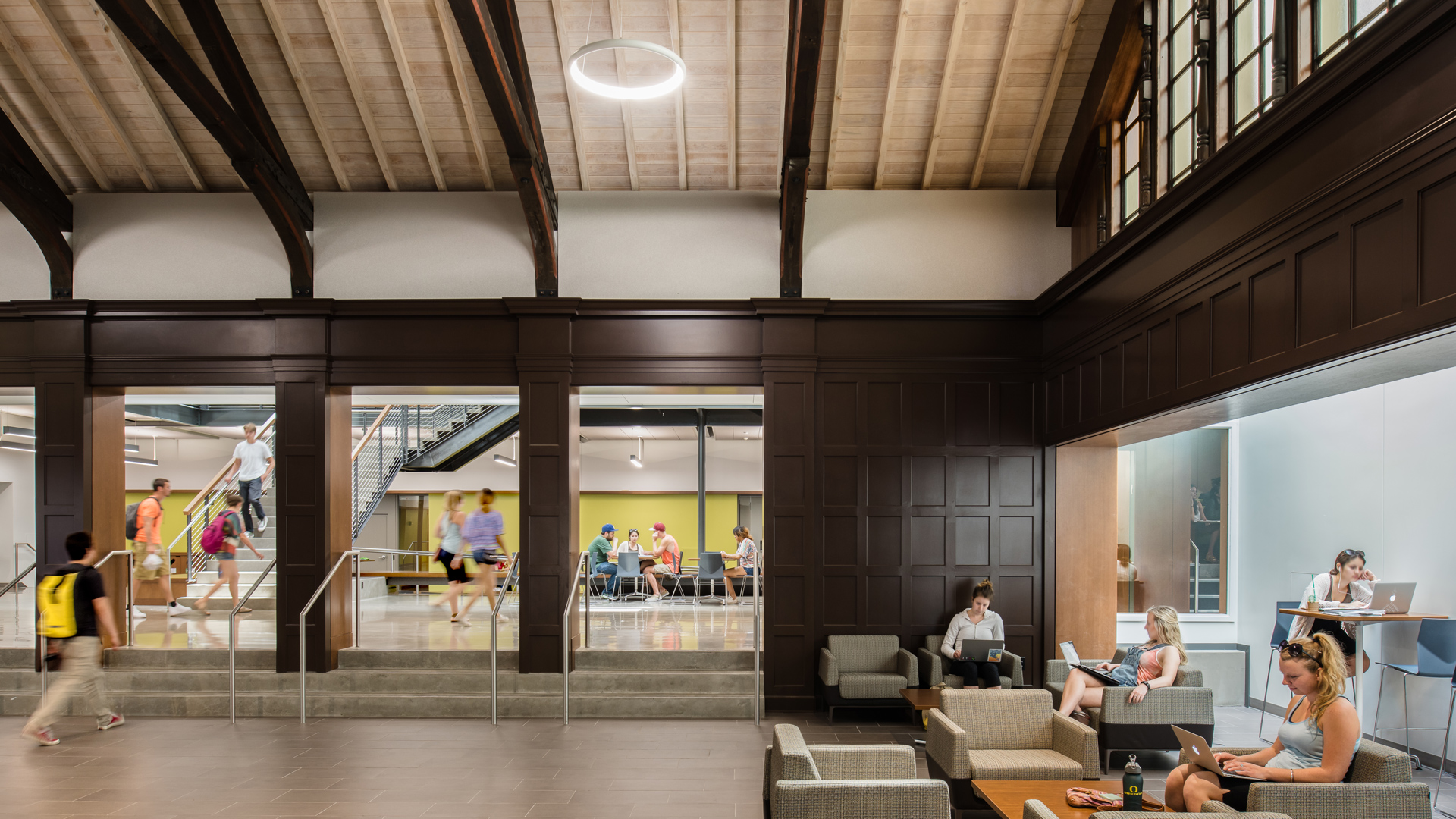 University of Oregon Straub Hall Building - Opsis Architecture