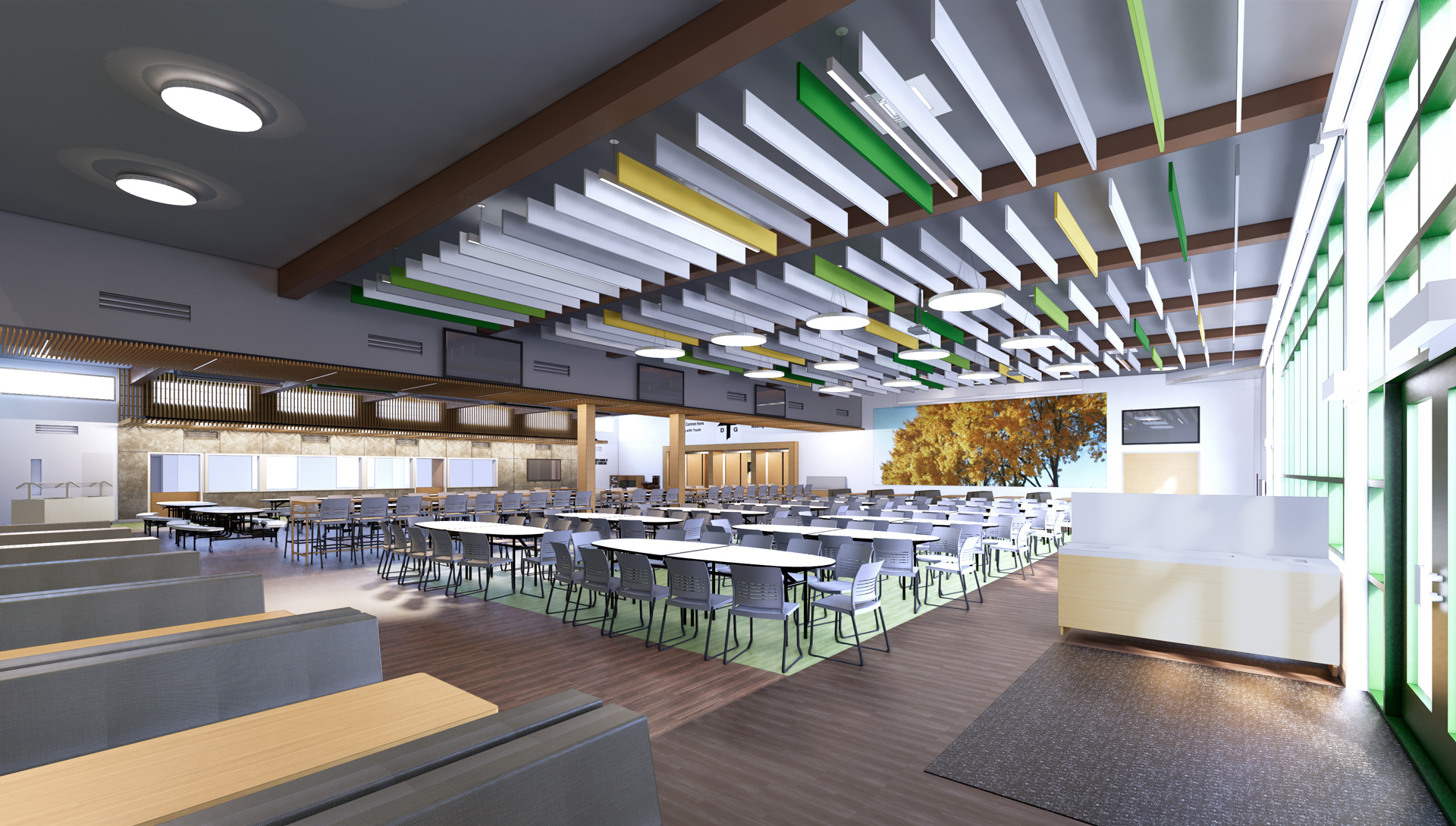 Jesuit High School Hollman Family Student Union - Opsis Architecture
