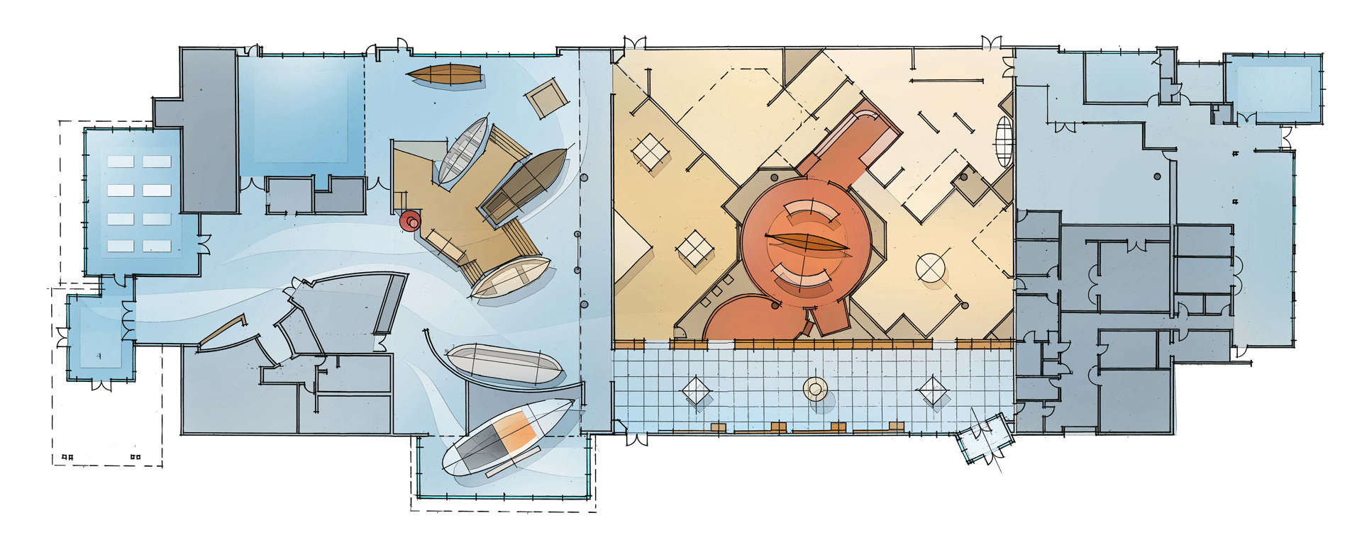 Columbia River Maritime Museum Mariners Hall - Opsis Architecture