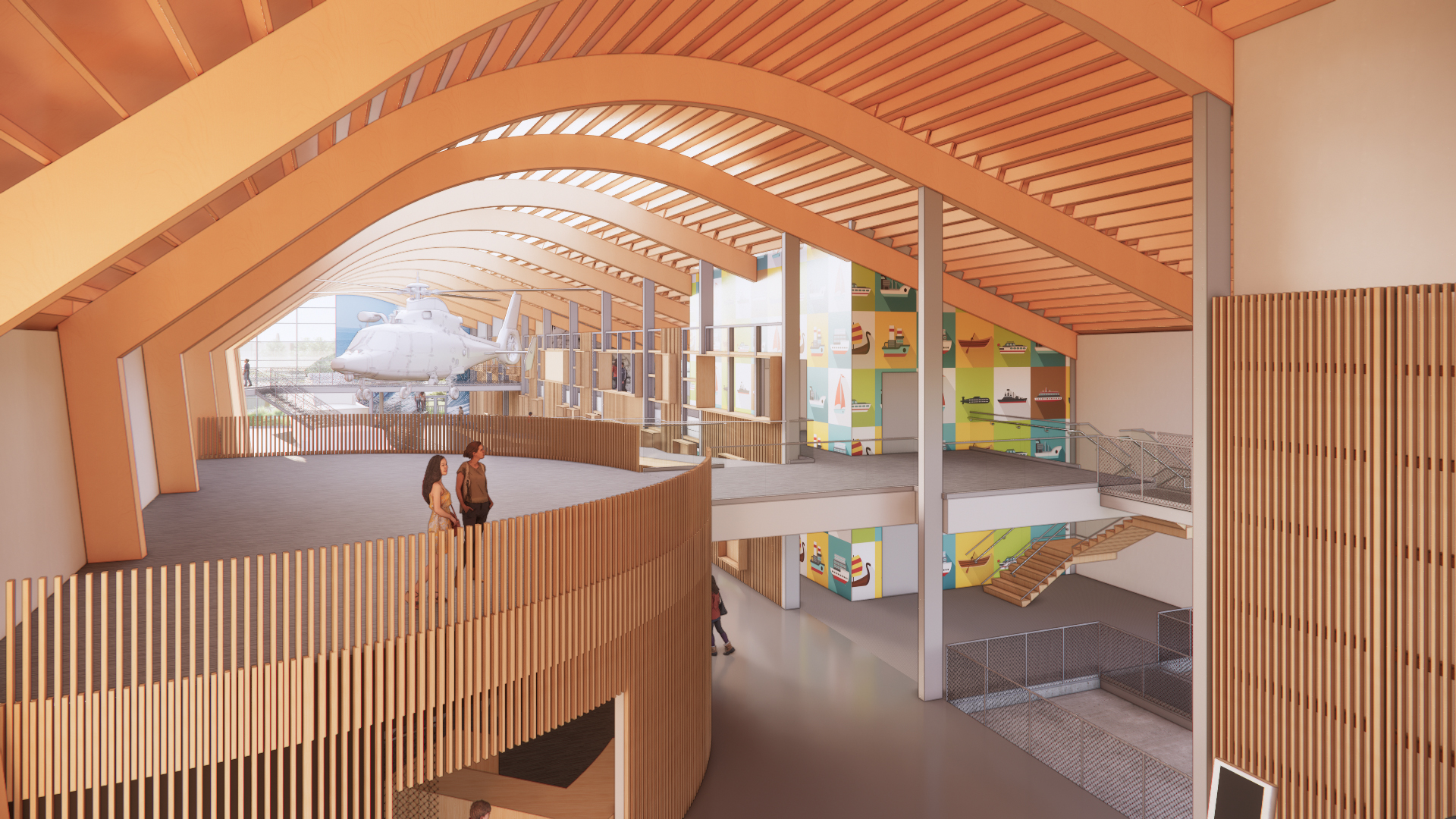 Columbia River Maritime Museum Mariners Hall - Opsis Architecture