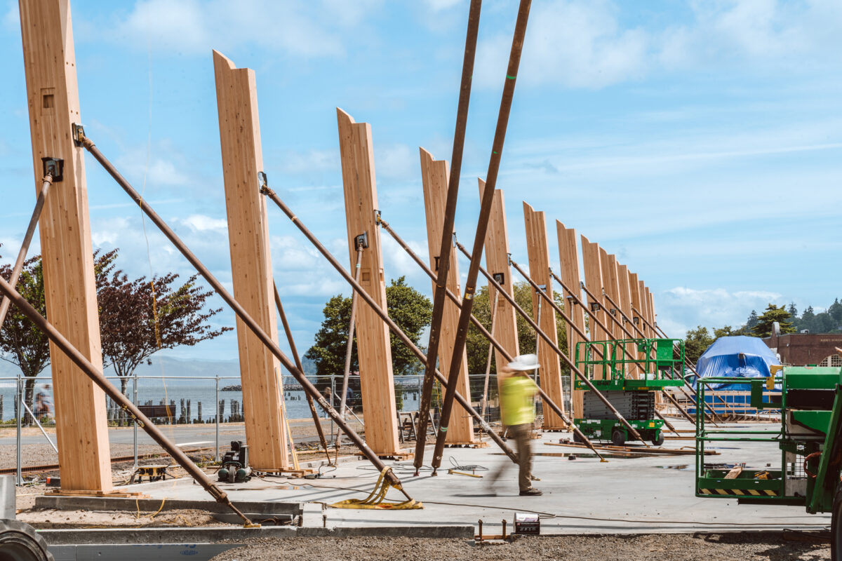 From Fabrication to Install: Mass Timber Takes Shape for the Columbia ...