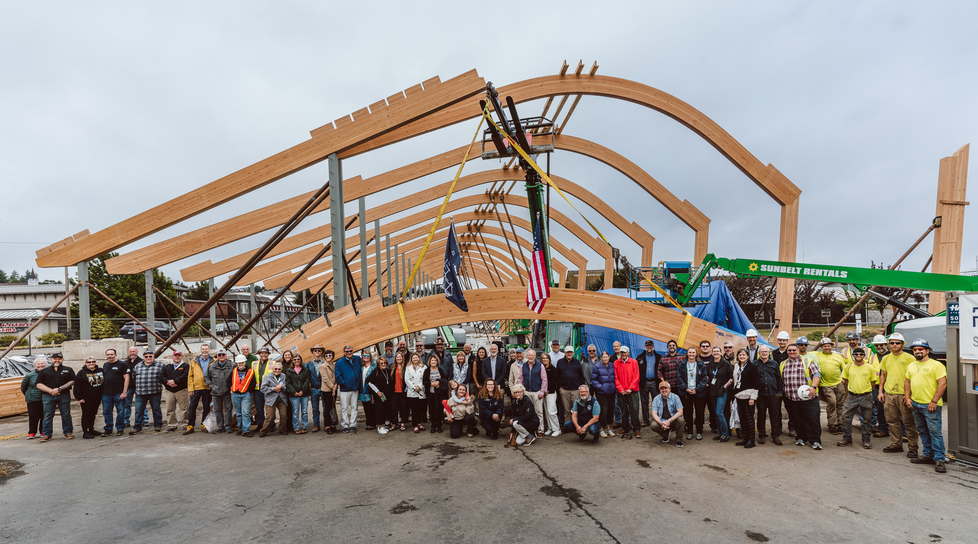 Mariners Hall Topping Out Ceremony Celebrates Mass Timber Structure ...